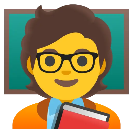 🧑‍🏫 - Teacher Emoji meaning, copy and paste emoticon - ( ‿ ) SYMBL