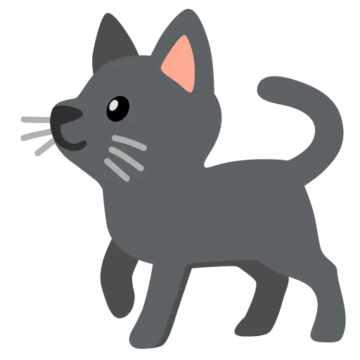 🐈‍⬛ - Black Cat Emoji meaning, copy and paste emoticon - ( ‿ ) SYMBL