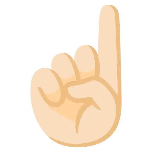 ☝🏻 - Index Pointing Up: Light Skin Tone Emoji meaning, copy and paste ...