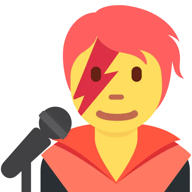 🧑‍🎤 - Singer Emoji meaning, copy and paste emoticon - ( ‿ ) SYMBL