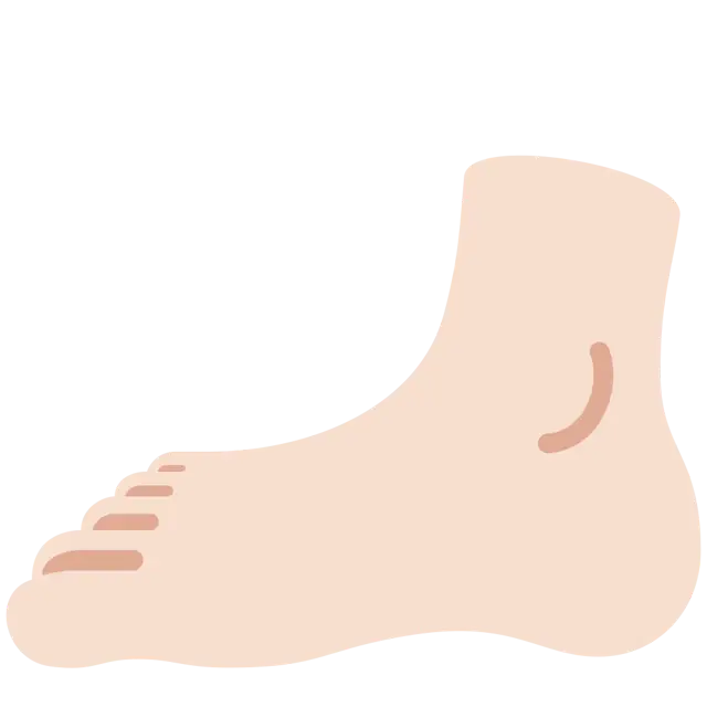 🦶🏻 - Foot: Light Skin Tone Emoji meaning, copy and paste emoticon ...