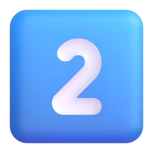 2️⃣ - Keycap: 2 Emoji meaning, copy and paste emoticon - ( ‿ ) SYMBL