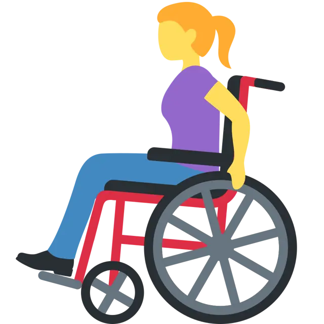👩‍🦽 - Woman In Manual Wheelchair Emoji meaning, copy and paste emoticon ...