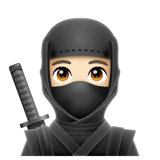🥷🏻 - Ninja: Light Skin Tone Emoji meaning, copy and paste emoticon ...