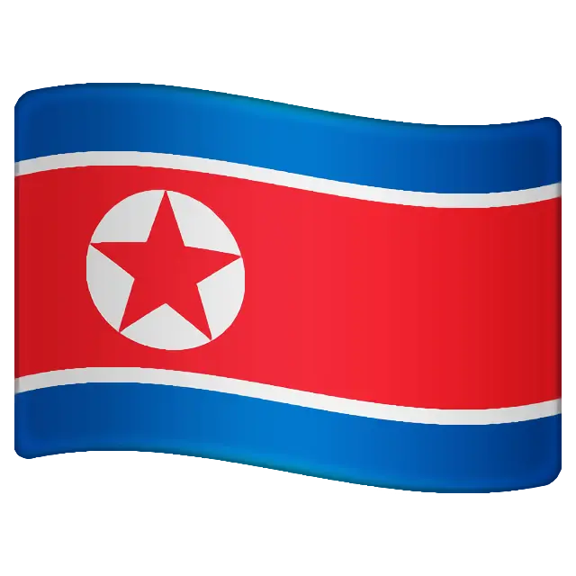 🇰🇵 - Flag: North Korea Emoji meaning, copy and paste emoticon - ( ‿ ) SYMBL